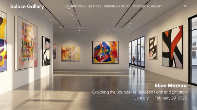 갤러리작가 웹사이트 만들기 아트스푼